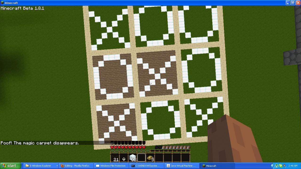tic tac toe Minecraft Map